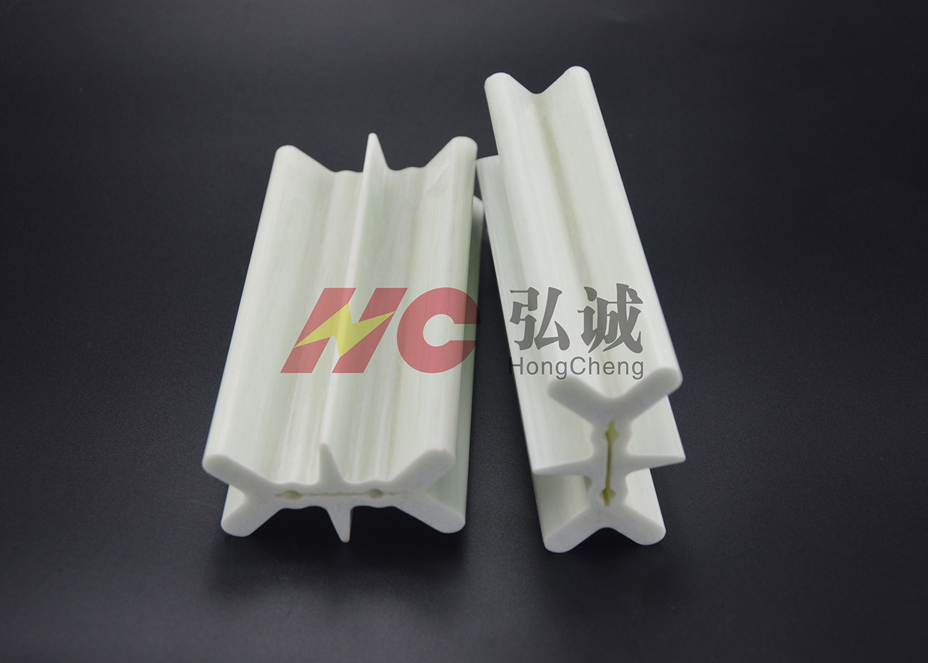 Multi Specifications Pultruded Profiles Custom GPO-3 Shapes X Profiles